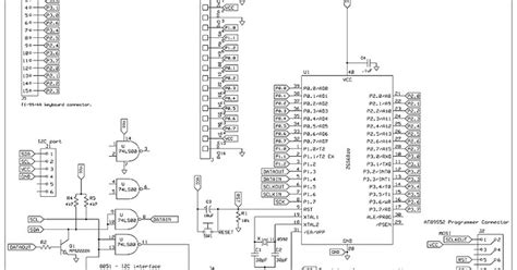 I2c Keyboard Controller With A Retro Ti 99 4a Matrix Keyboard And