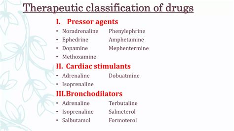 Sympathomimetics Pptx