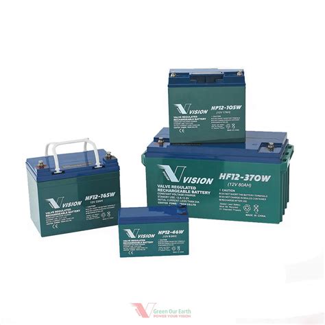 Buy Lead Acid Battery Hf12 320w X For Ups 12v 75ah Vision Battery