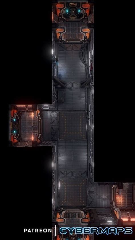 Get More From Cybermaps On Patreon Cyberpunk Rpg Tabletop Rpg Maps Space Map