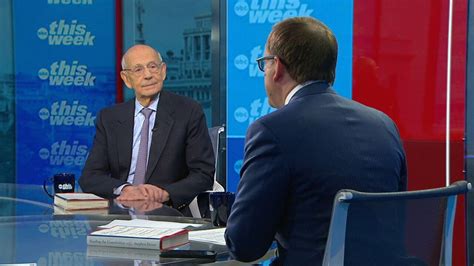 Stephen Breyer Insists Politics Dont Play A Role In Supreme Courts Decisions Abc News