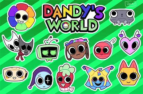 Dandys World Stickers By Uxieu On Deviantart