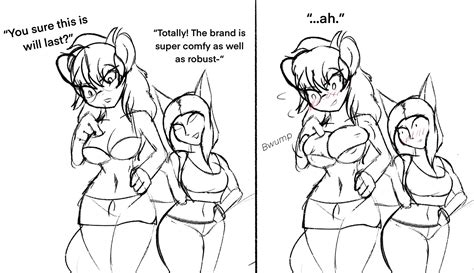 Rule 34 Big Breasts Breasts Female Foxedpenny Furry Luna Lunarspy