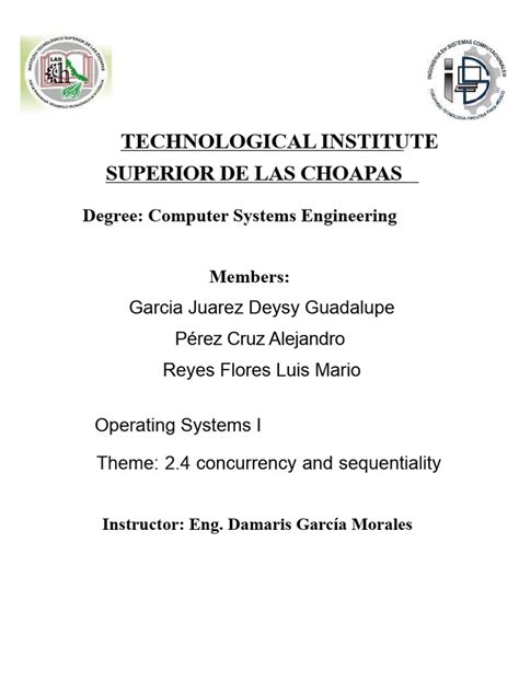 Understanding Concurrency And Sequentiality Pdf Process Computing