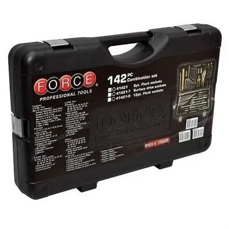 Force Professional Master Tool Kit Set 142 Pieces Warranty 6 Months Packaging Case At