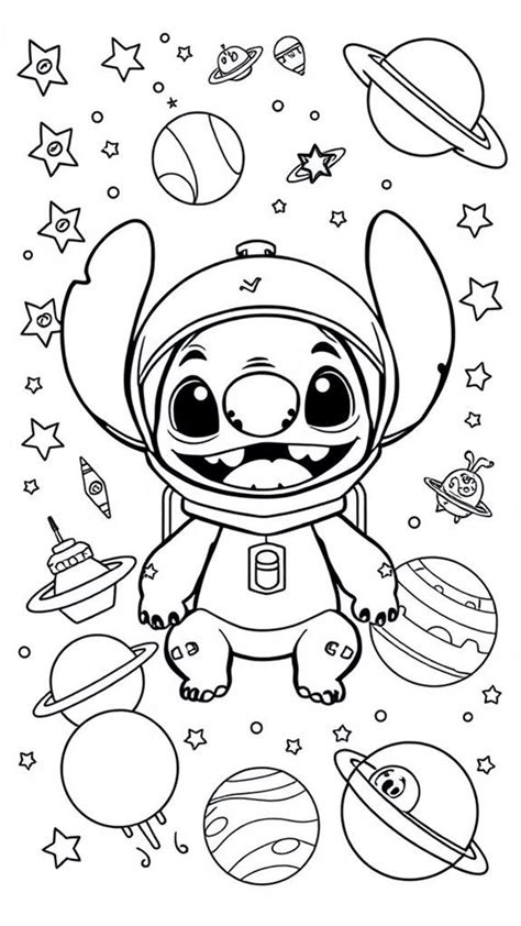 12 Free Printable Stitch Coloring Pages For Creative Fun