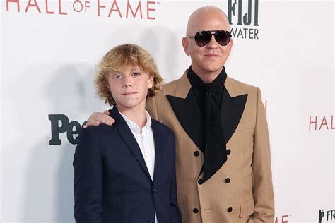 Ryan Murphy Seen In Rare Photo With Son Logan 12 As Preteen Makes