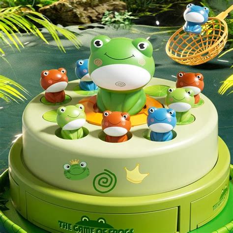 Flying Frog Toy Develop Sensory Interaction Hamza Store
