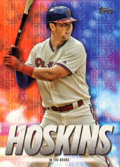 2020 Topps Player Highlights Rhys Hoskins Rh 4 Rhys Hoskins