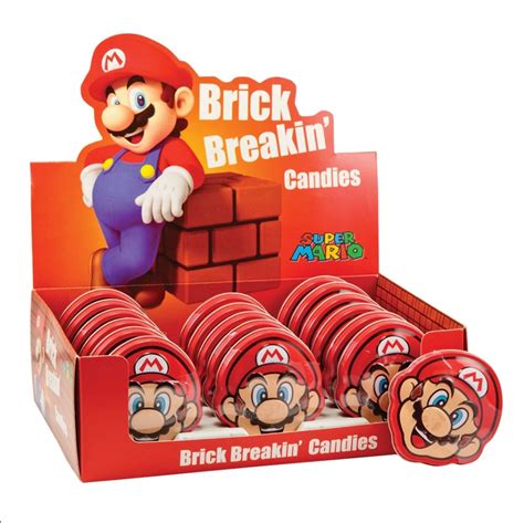 Buy Boston America Nintendo Mario Brick Breakin Candy Tin 18x20g