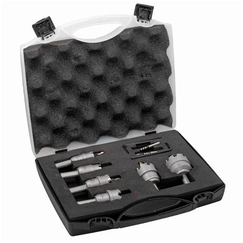 Drill America 6 Piece Carbide Tipped Hole Cutter Set With 316 Depth