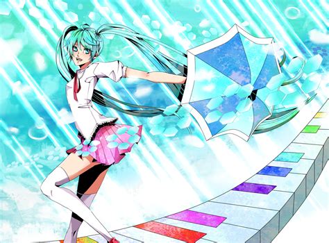 Hatsune Miku Melt Vocaloid Twintails Vocaloid R Konachan