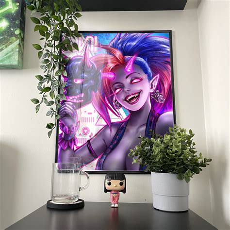 Rasetsu Oni Premium Art Print Dg Exclusives