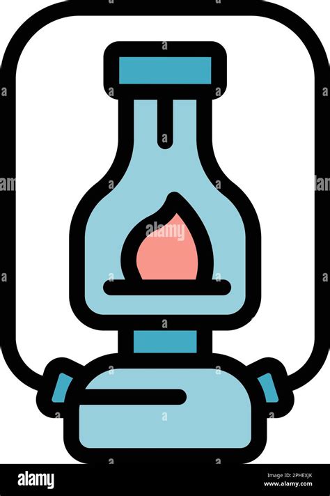 scouting lamp icon outline scouting lamp vector icon for web design