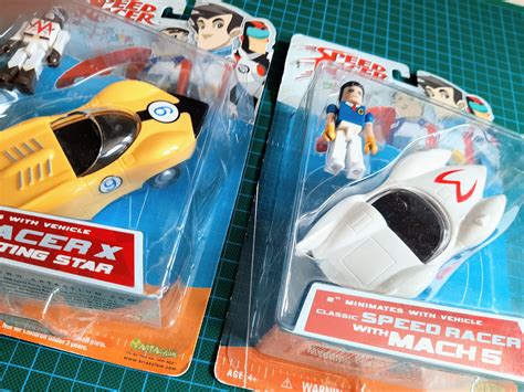 Minimates Art Asylum Speed Racer Racer X Shooting Star Mach 5 Etsy