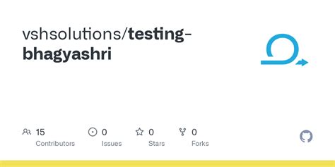Github Vshsolutionstesting Bhagyashri