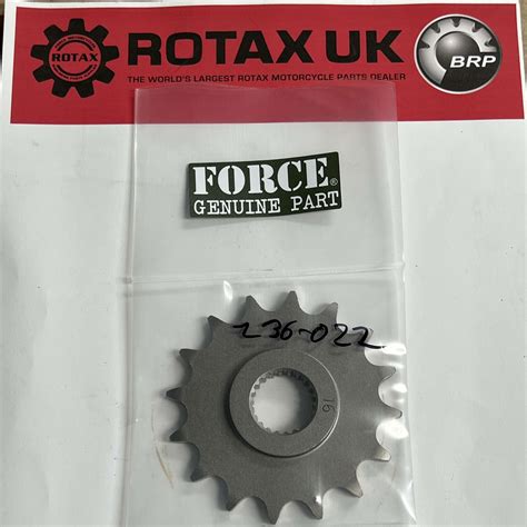 236 022 Sprocket Front 16 Tooth Rotax Uk