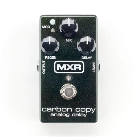 Mxr M 169 Carbon Copy Analog Delay 屈指の人気を誇るコンパクト・アナログ・ディレイの決定版