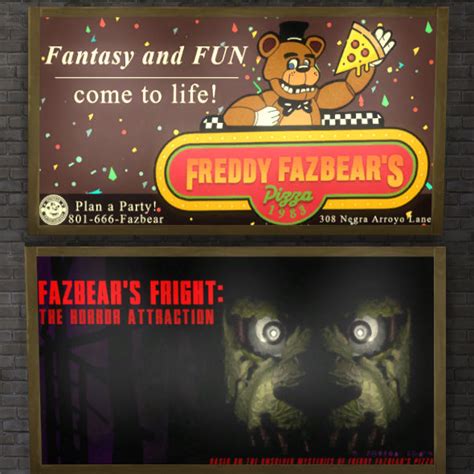 Sims 4 Fnaf Cc Freddy Fazbears Pizza Billboards By Cryptiam On