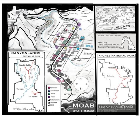 Moab Map Azscientific