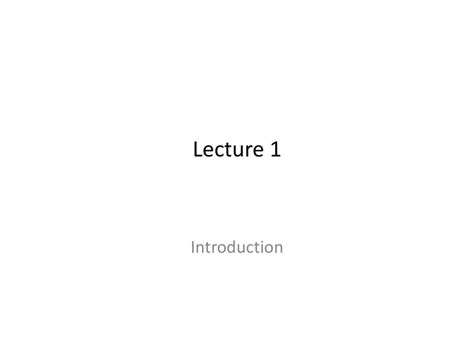 [ppt] Lecture 1 Introduction Objectives Digital Image Processing Why