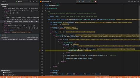 Vshaxe 260 Released With Macro Debugging Announcements Haxe
