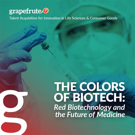 The Colors Of Biotech Red Biotechnology And The