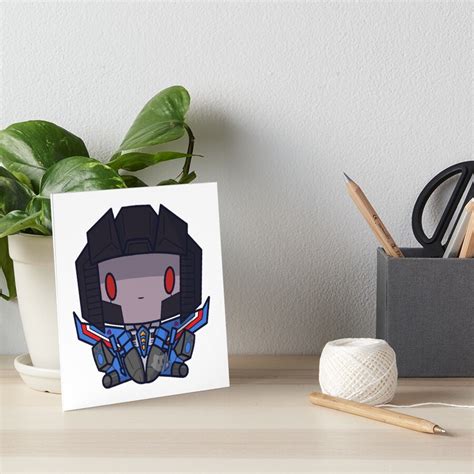 Smol Chibi Bean G1 Thundercracker Sticker For Sale By Firima