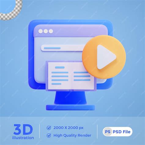 Premium Psd Free Psd 3d Web Element High Quality Render Png