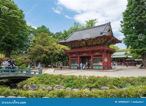 Nezu Shrine In Tokyo Japan It Is One Of The Tokyo Ten Shrines