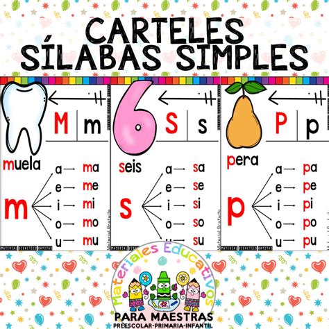Carteles De Silabas Simples Y Trabadas Imagenes Educativas Porn Sex