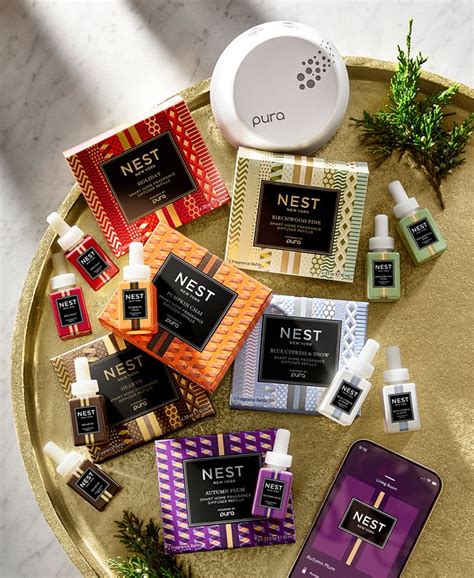 Nest New York 2 Pc Holiday Pura Smart Home Fragrance Diffuser Refills