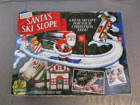 Ski Slope Christmas Decoration