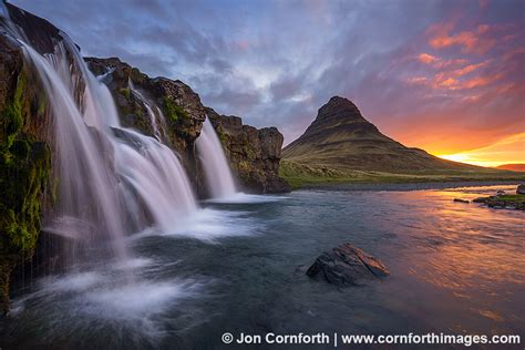 Kirkjufell Sunrise 1 Photo Picture Print Cornforth Images