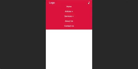How To Build A Responsive Navigation Bar With Dropdown Menu Step By Step Light Code