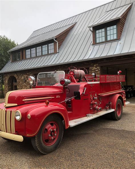 Antique Fire Trucks Vintage Fire Equipment For Sale