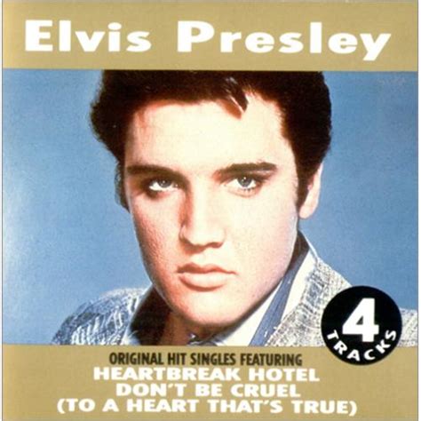 Elvis Presley Heartbreak Hotel German 3 Cd Single Cd3 92755