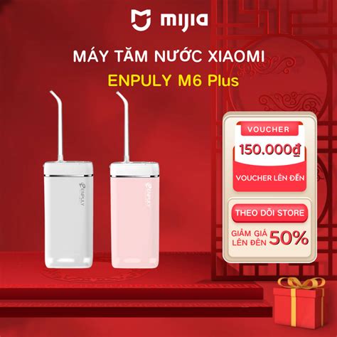 Máy Tăm Nước Xiaomi Enpuly Mini M6 Plus Chống Nước Ipx8 Với 3 Chế độ