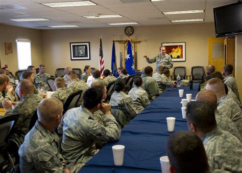 Major Gen Byers Visits Holloman Holloman Air Force Base Display