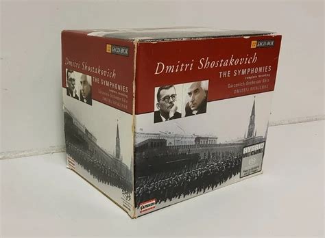 Dmitri Shostakovich The Symphonies Complete Recordings Sacd Boxset