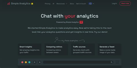 Simple Analytics Gigabai