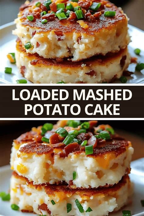 Loaded Mashed Potato Cakes A Crispy Comforting Treat Recipecs