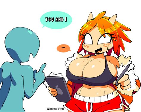 Rule 34 Blush Bra Huge Breasts Mango Quaver Female Oc Original