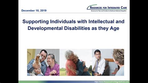 Aging That Includes An Intellectual And Developmental Disability Nqetj