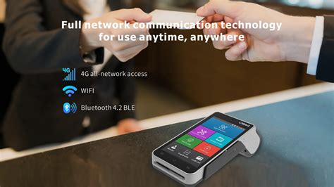 Handled Android Pos Terminal All In One Smart Pos System 4g Mobile Android Pos With Nfc Card