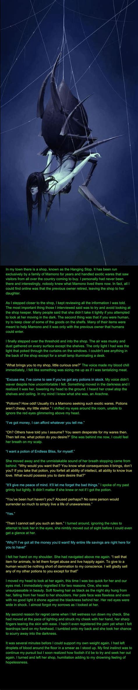 The Shopkeeper On The Ceiling R Monstergirlcaps