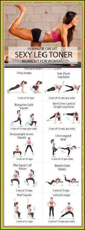 Sexy Leg Toner Lower Body Circuit Artofit