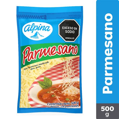 Queso Alpina Parmesano X500 G