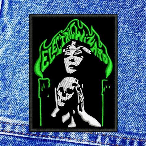 Electric Wizard Velcro Patch Etsy