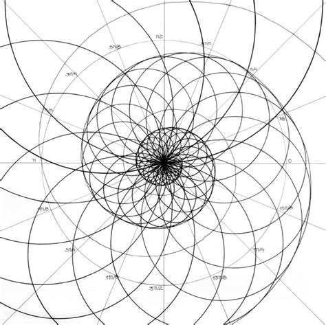 Golden Ratio Colouring Book Pleasing Mathematical Patterns Free